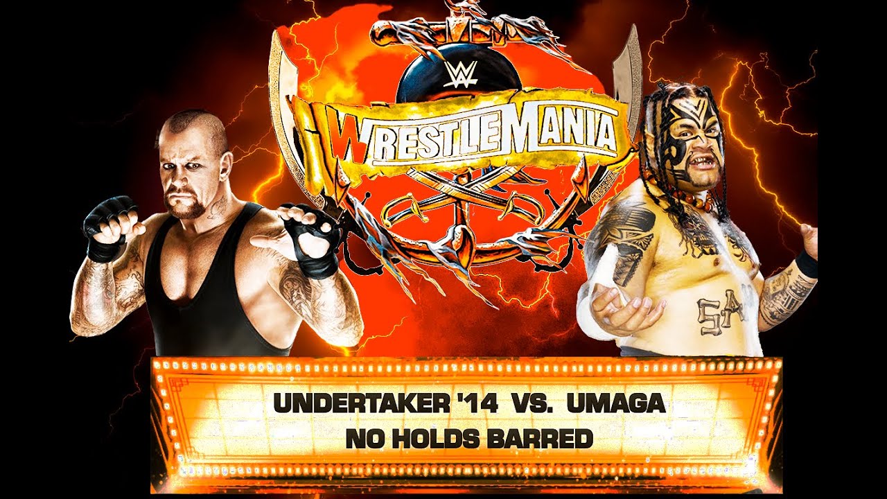 WWE2K24 - Undertaker VS. Umaga | No Holds Barred | Full Match - YouTube