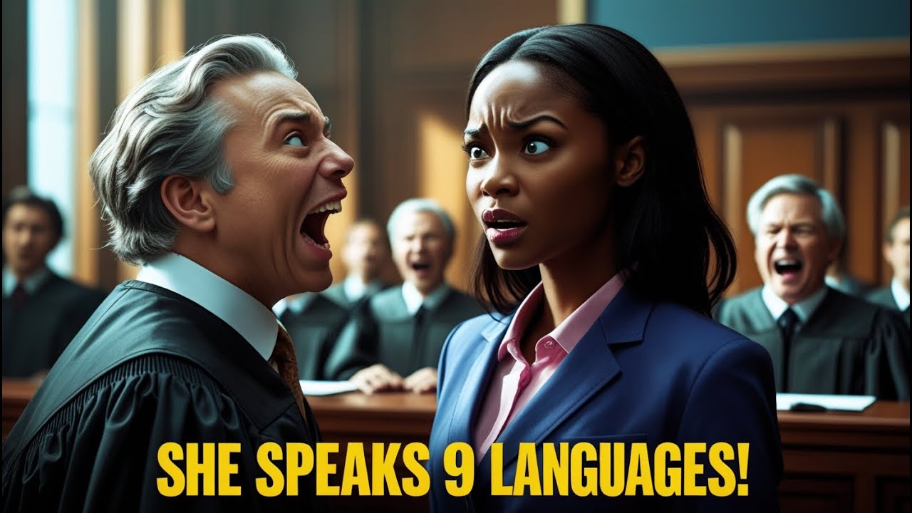 “Young Black Woman Speaks 9 Languages – Courtroom Shocks Judge | From ...