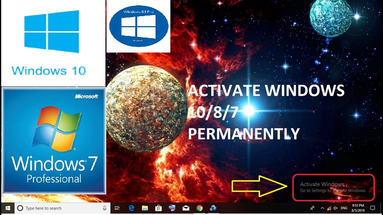 How to Activate Windows with Offline Activator | Drive link Provided ...