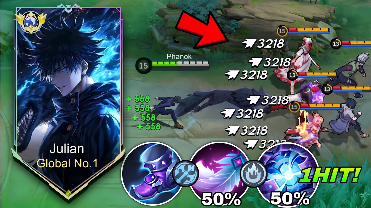 JULIAN’S NEW TRICK UNPARALLELED ATTACK SPEED!! BEST BUILD FOR 1HIT 2025 ...