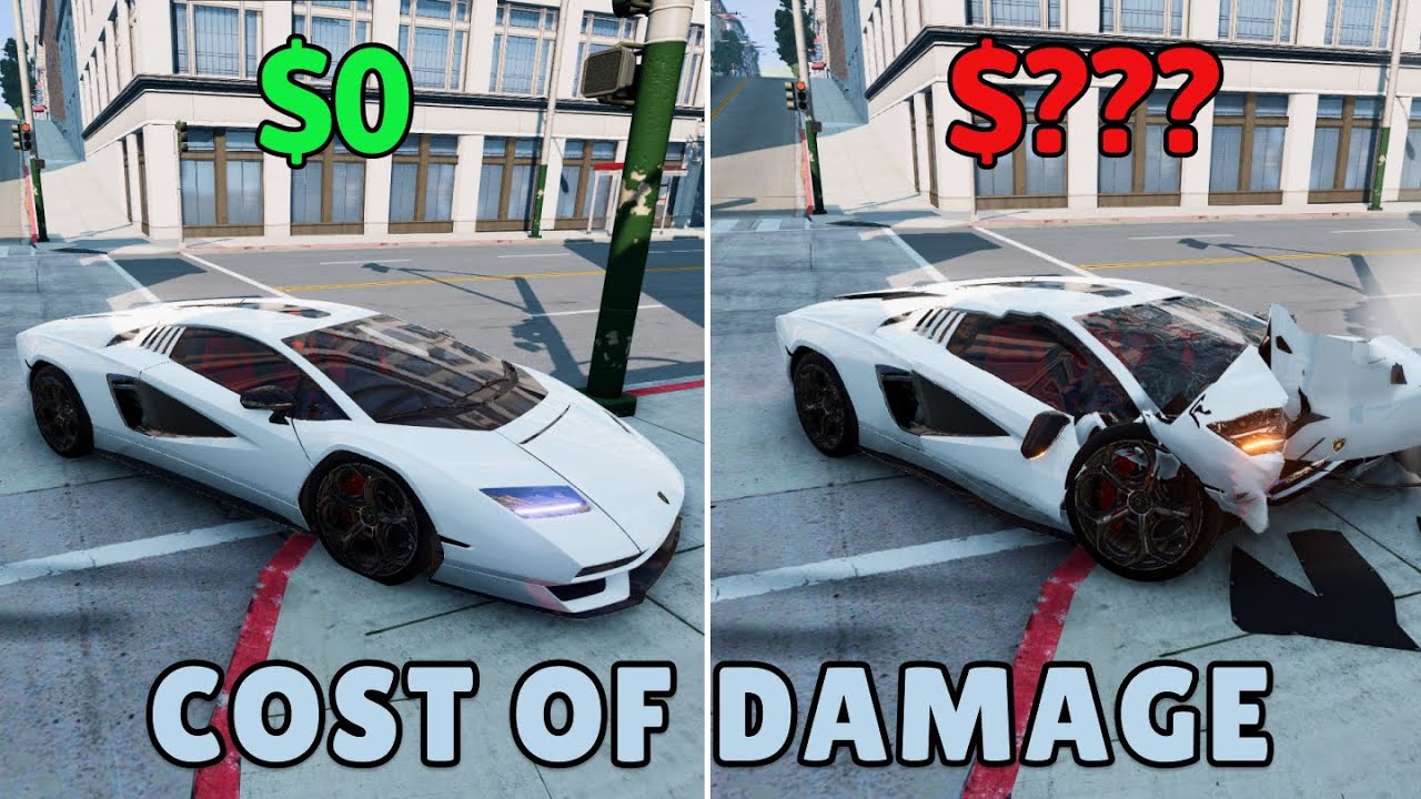 Damage Cost #6 Epic Realistic Crashes - BeamNG Drive - YouTube