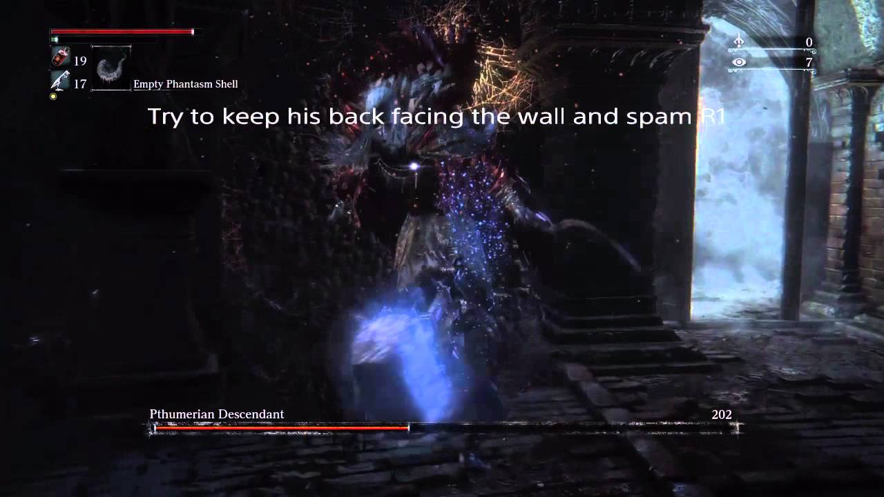 Bloodborne - Pthumerian Descendant - Fast Kill - YouTube
