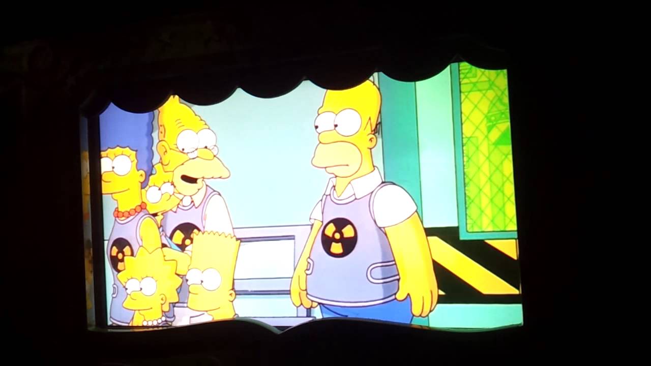 The Simpsons Ride - YouTube