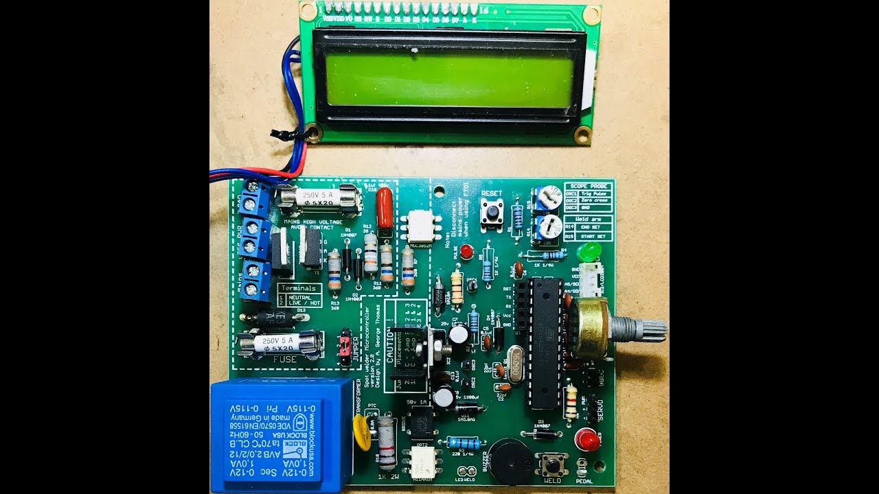 Arduino Spot Welder (Max Weld v2.0) - YouTube