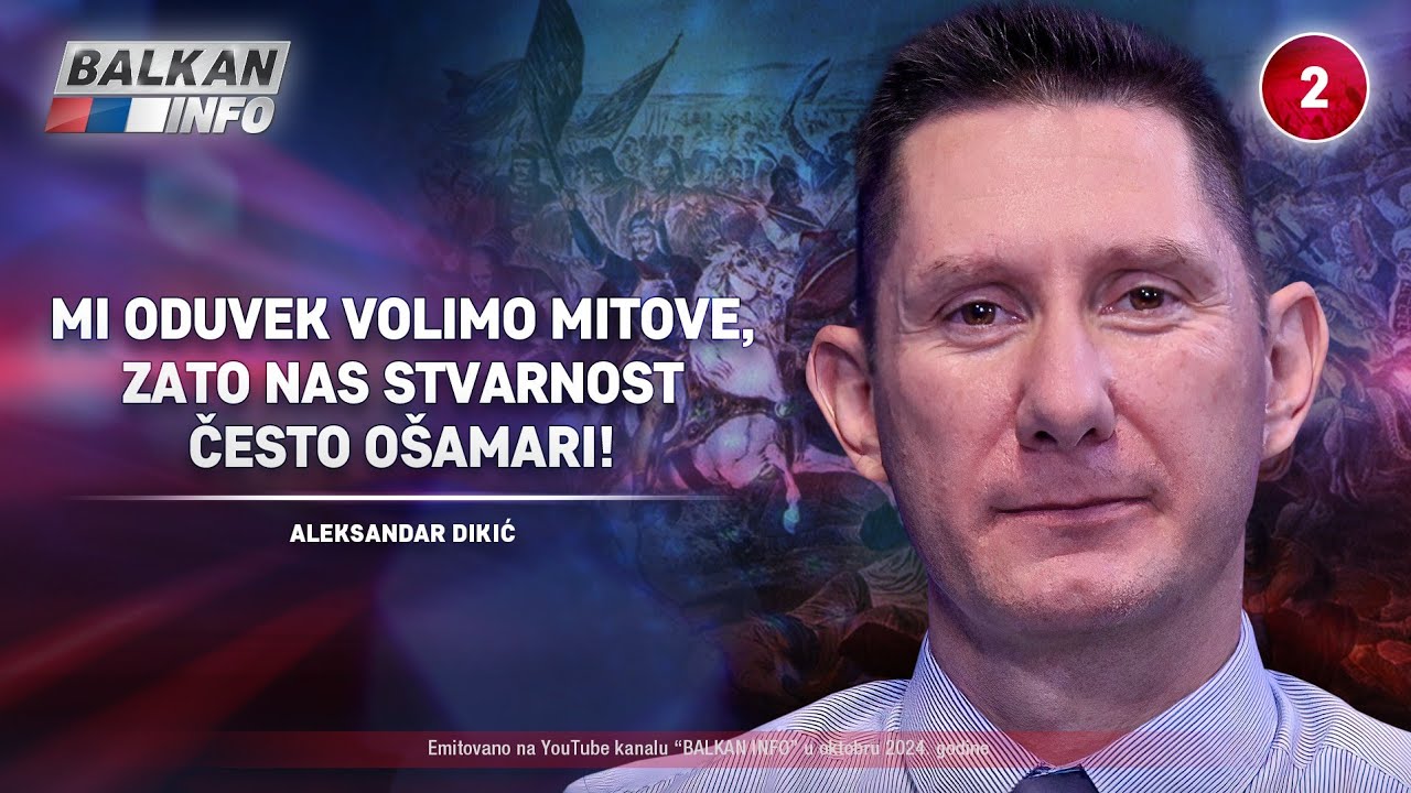 INTERVJU: Aleksandar Dikić - Mi oduvek volimo mitove, zato nas ...