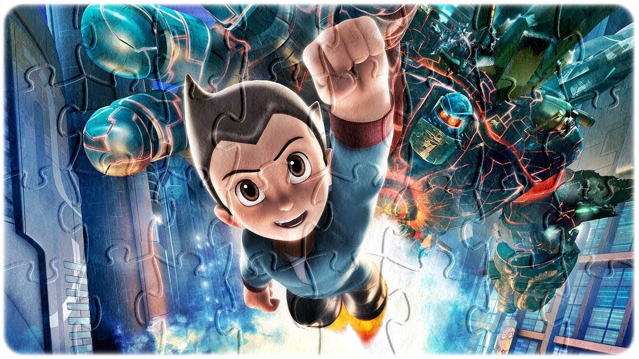 Assistir Astro Boy Desenhos Animados Puzzle for Kids - YouTube