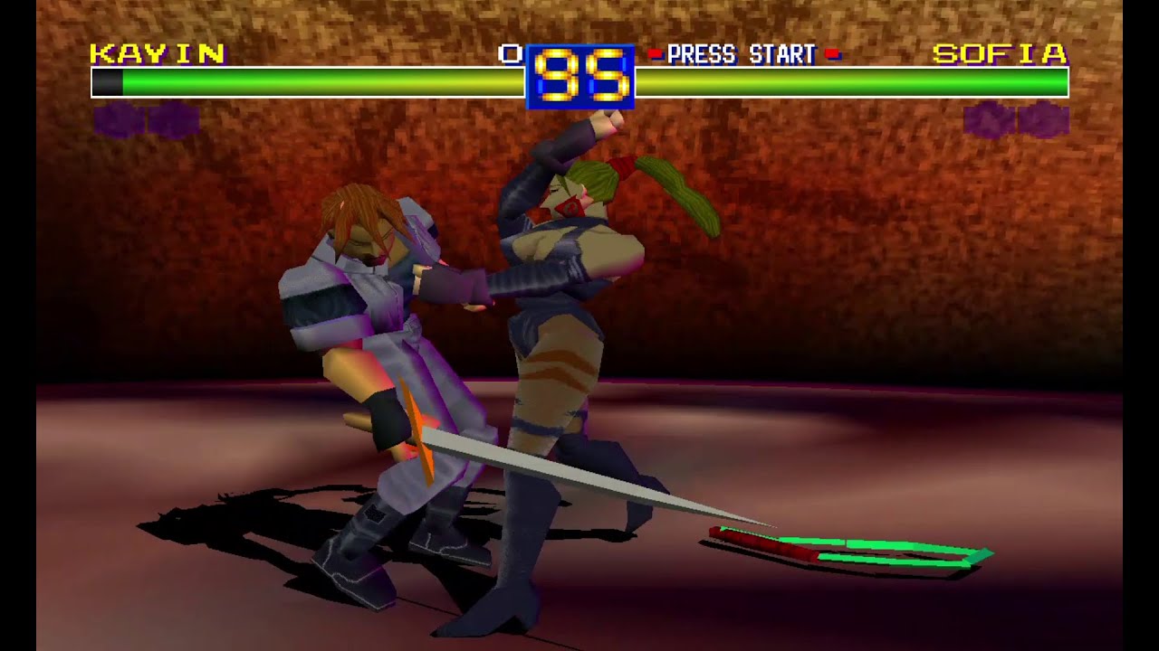 Battle Arena Toshinden - Walkthrough - Kayin - YouTube