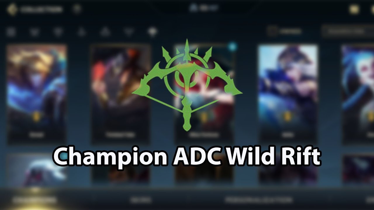 Champion ADC League of legends Wild Rift (Skill & combo) - YouTube