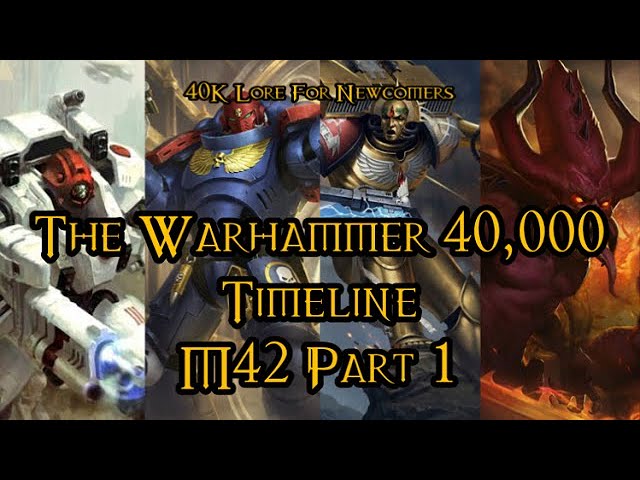 40K Lore For Newcomers The Warhammer 40,000 Timeline:, 54% OFF