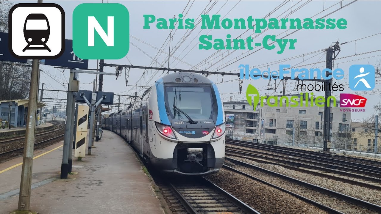 Ligne N Transilien Z57000 Regio 2N Le Trajet Entre Paris Montparnasse ...