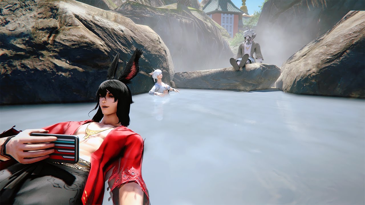 FFXIV - A Frickin' Sweet Summer Sunset Showcase - YouTube