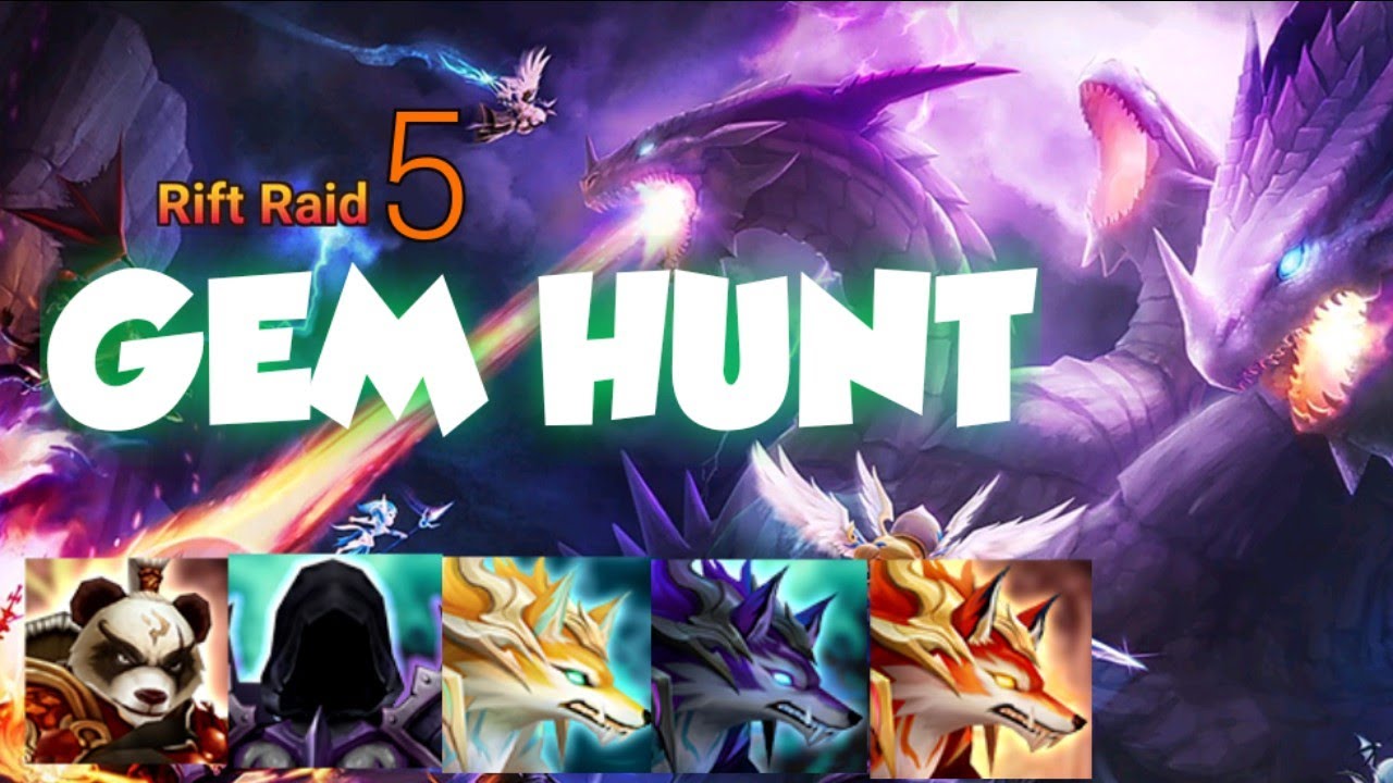 SUMMONERS WAR: Rift Raid 5. Lineup Xiong Fei Dias Belladeon Kro Raoq ...