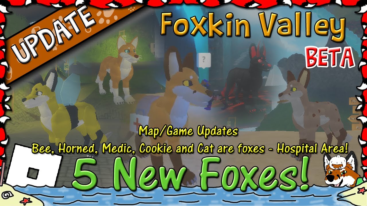 ROBLOX | Foxkin Valley BETA - 5 New Foxes are OUT! #29 | HD - YouTube