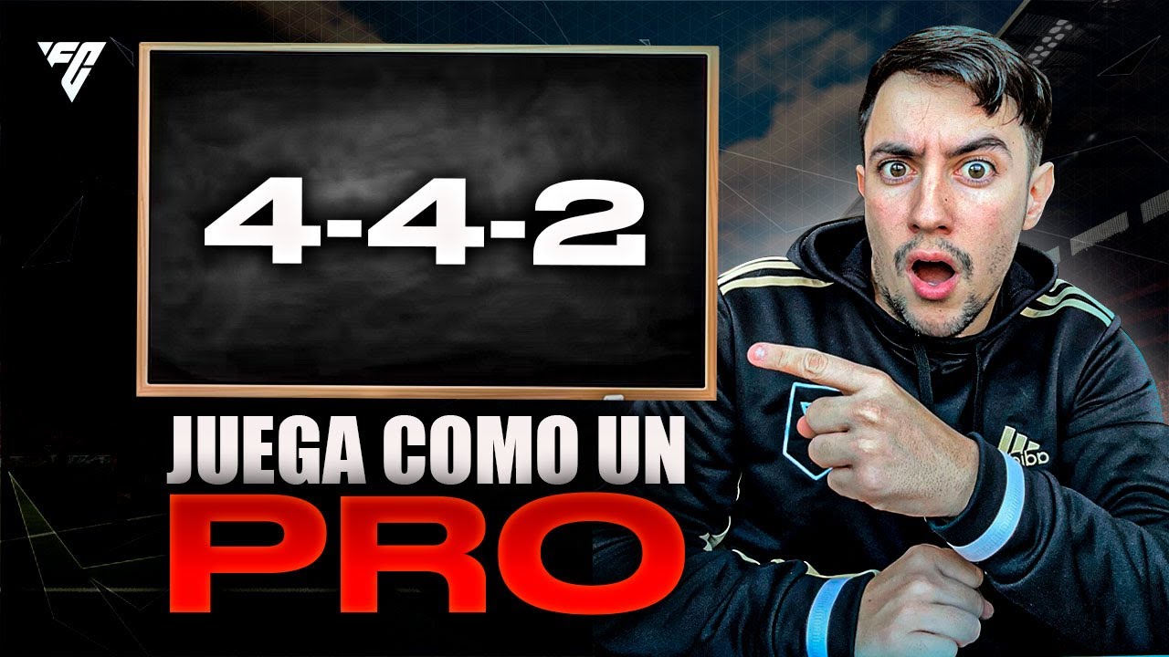⭐ Pro Player te Enseña a Como Jugar la 4-4-2 [Paso a Paso] | Fc 24 ...