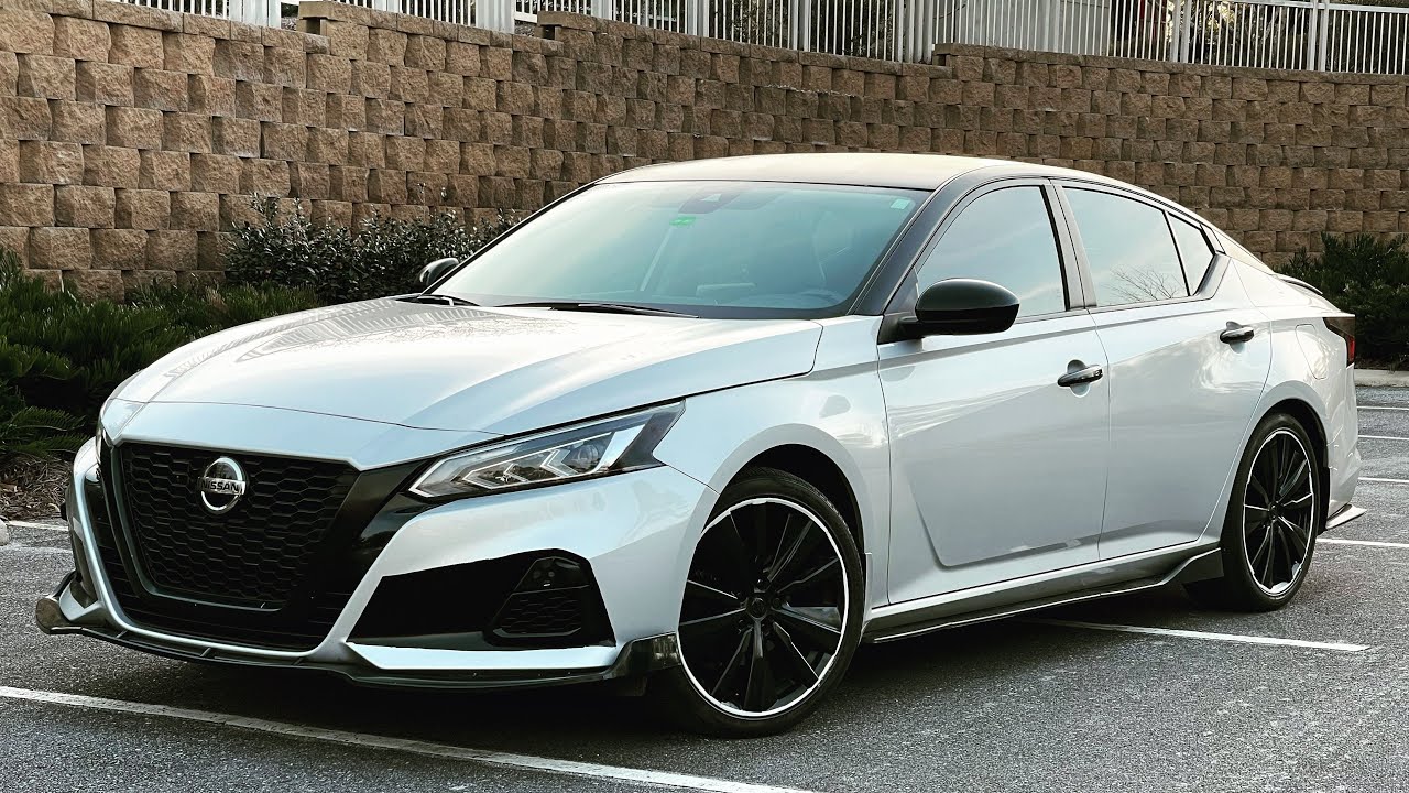 2020 Nissan Altima SR Stock Modified Intake is Loud Now + Plus Monster ...