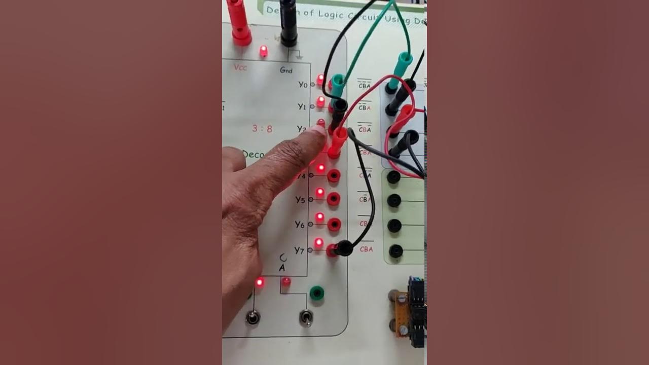 Circuits Design using Decoder IC 74138-III - YouTube