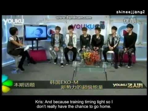 [ENG SUB] 120412 EXO-M INTERVIEW YOUKU 1/6 - YouTube