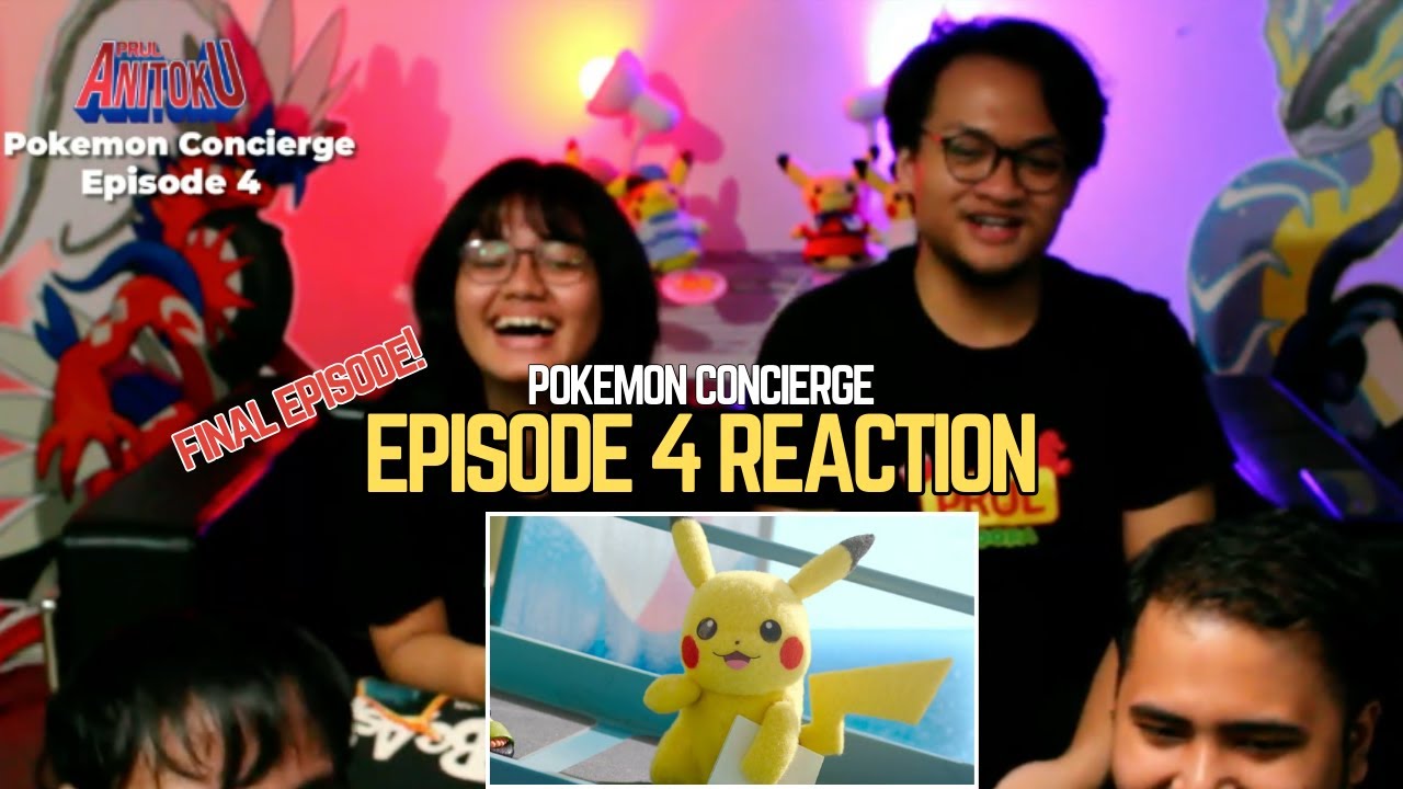 Pokemon Concierge Netflix Episode 4 Sub Indo Reaction - PIKACHU MUNCUL ...