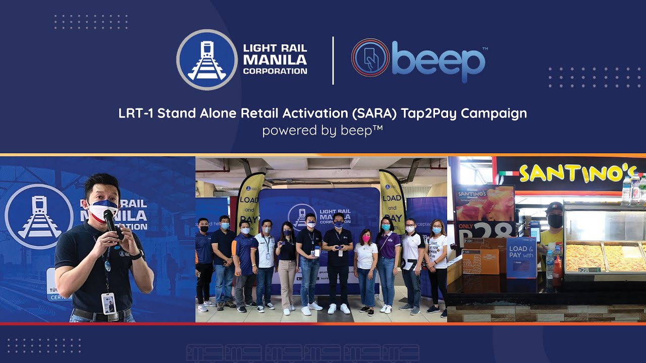 beep™ now accepted in more LRT-1 merchants - YouTube