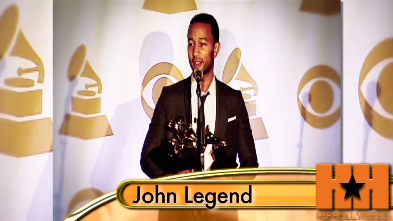 John Legend On His 3 Wins @ 53rd Grammy Awards - HipHollywood.com - YouTube
