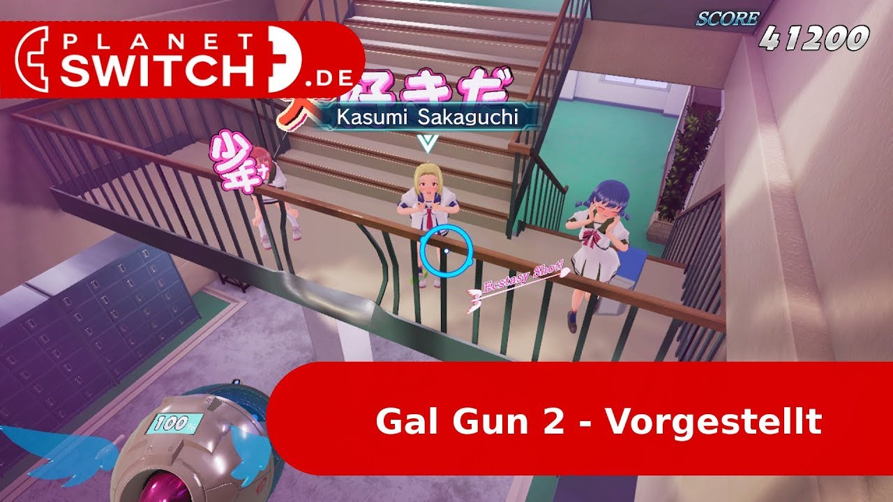 Gal Gun 2 (Switch) - Vorgestellt - YouTube