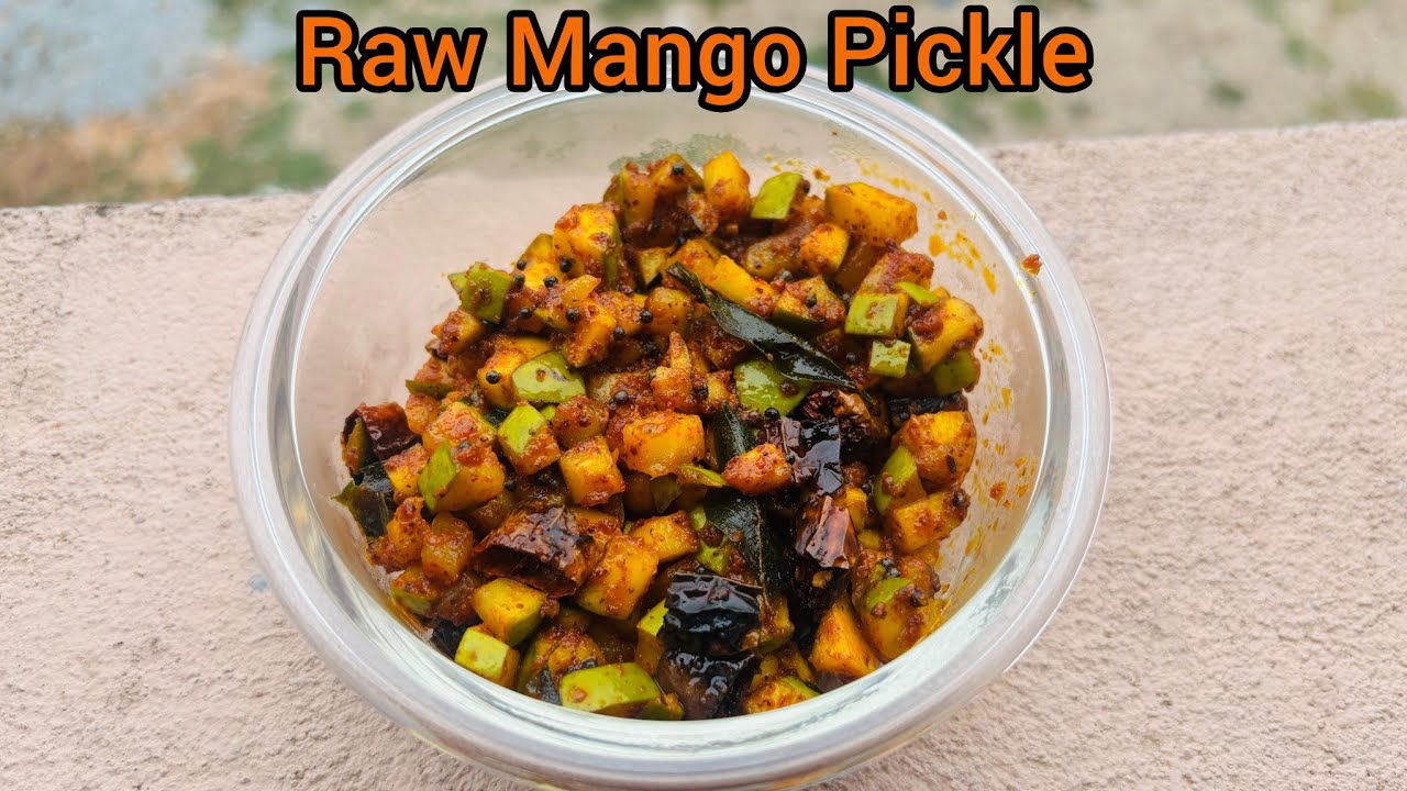Instant Raw Mango Pickle | Mouth watering recipe | ತ್ವರಿತ ಮಾವಿನ ...