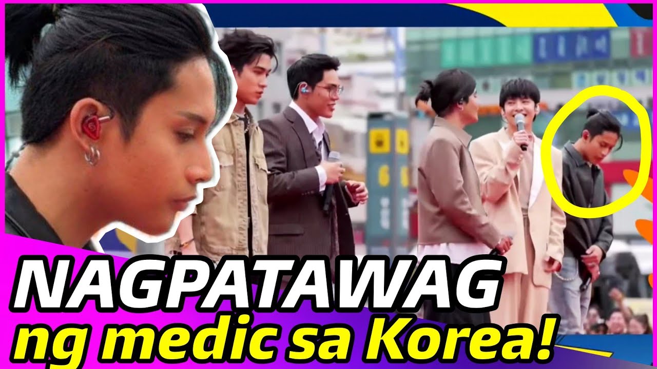SB19 Ken, nagka-NOSEBLEED matapos ang Pistang Pinoy sa Korea event kaya ...