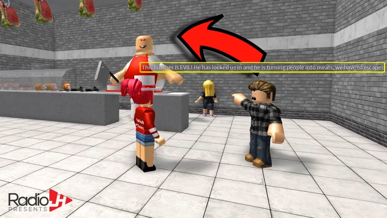 Roblox ESCAPE The BUTCHER SHOP Obby PLUS MAGIC | RadioJH Games - YouTube