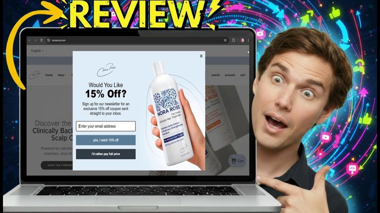 NoraRoss Nu-Hair Formula Results Hair Growth and Regrowth After 60 Days ...