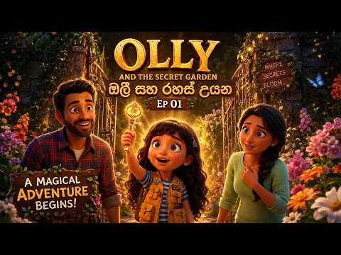 Olly & The Secret Garden   Ep 01 (ඔලී සහ රහස් උයන - Episode 01)