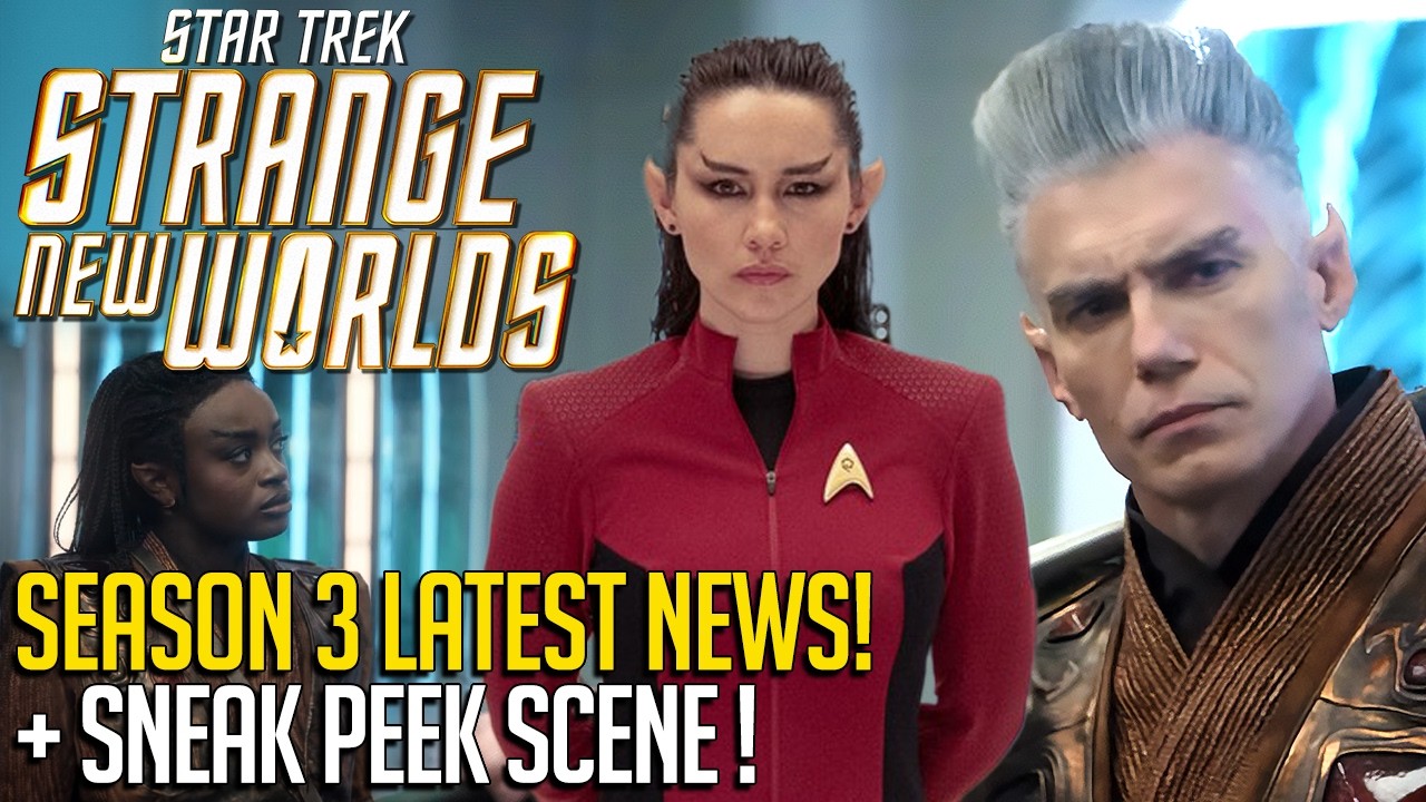 Star Trek Strange New Worlds Season 3 Sneak Peek Scene & News! - YouTube