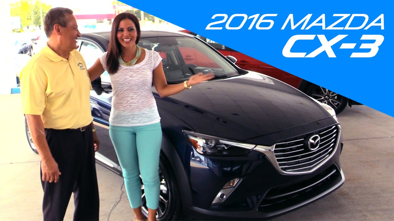 Jenny Castillo mira el Mazda CX-3 de 2016 - YouTube