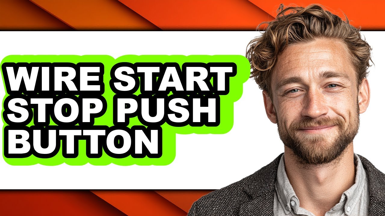 How to Wire Start Stop Push Button (only Way) - YouTube