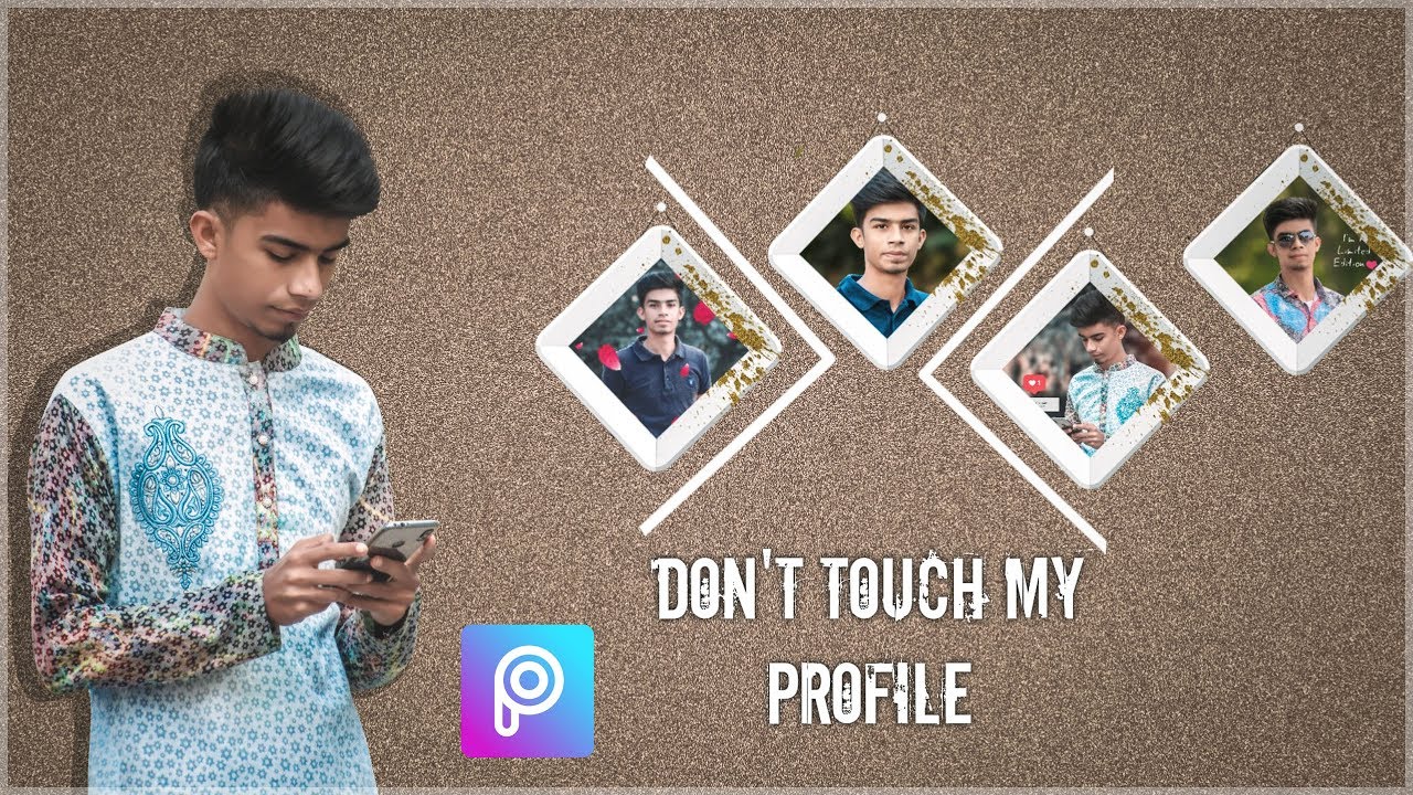 Picsart-Facebook Cover Photo design tutorial 2020🔥| cover photo editing ...