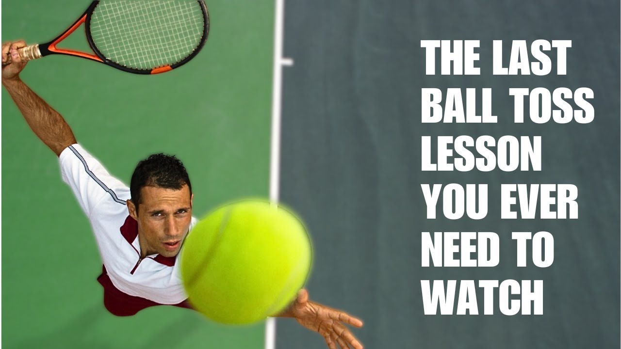 Fix your ball toss once and for all - YouTube