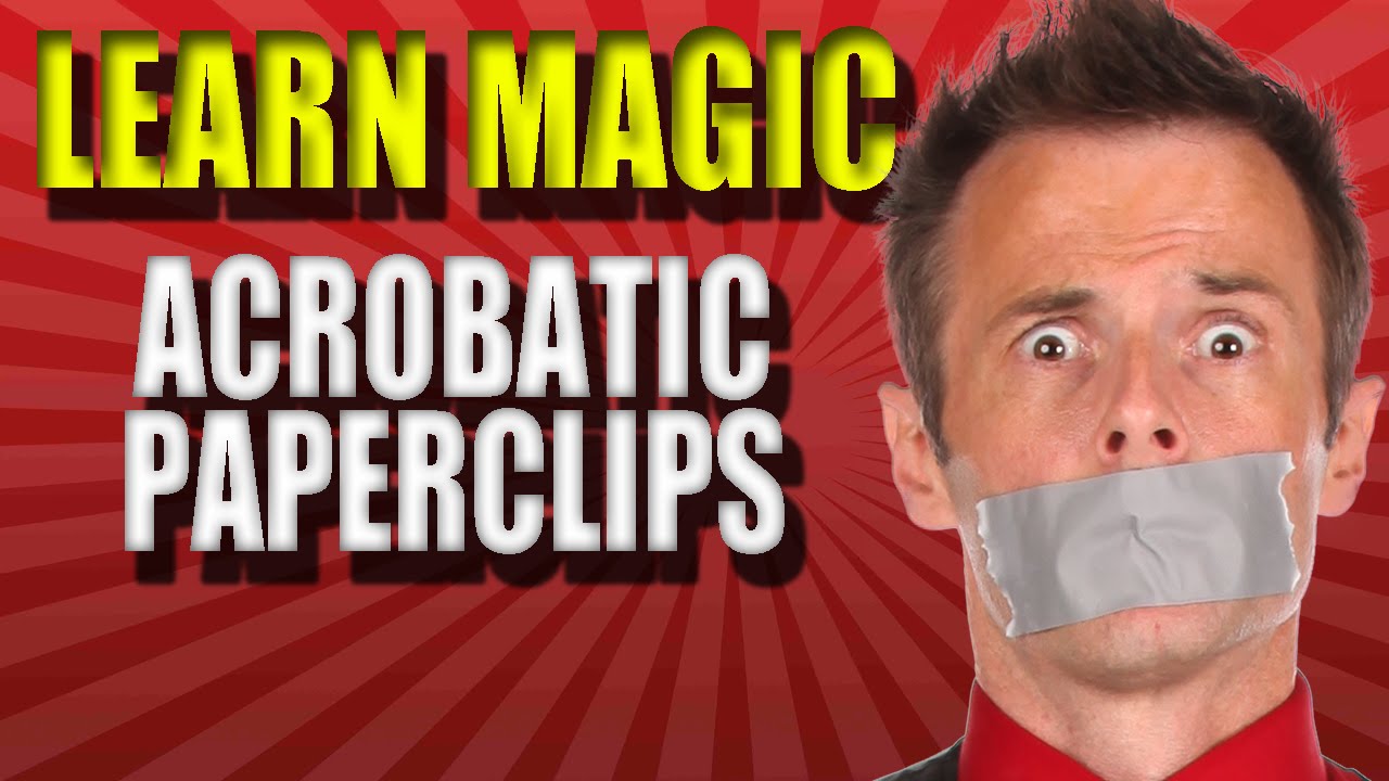 Magic Trick Revealed - Learn Acrobatic Paperclips - YouTube