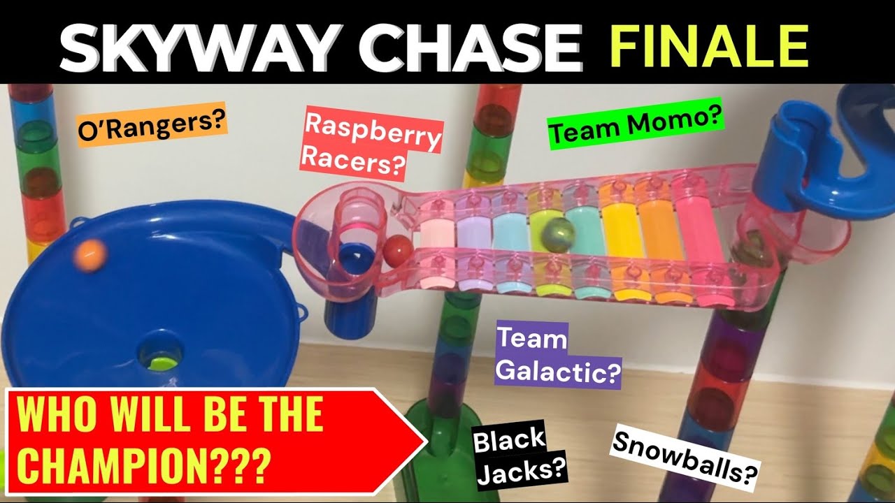 All-Star Finale Marble Race | Skyway Chase Marble Tournament - YouTube