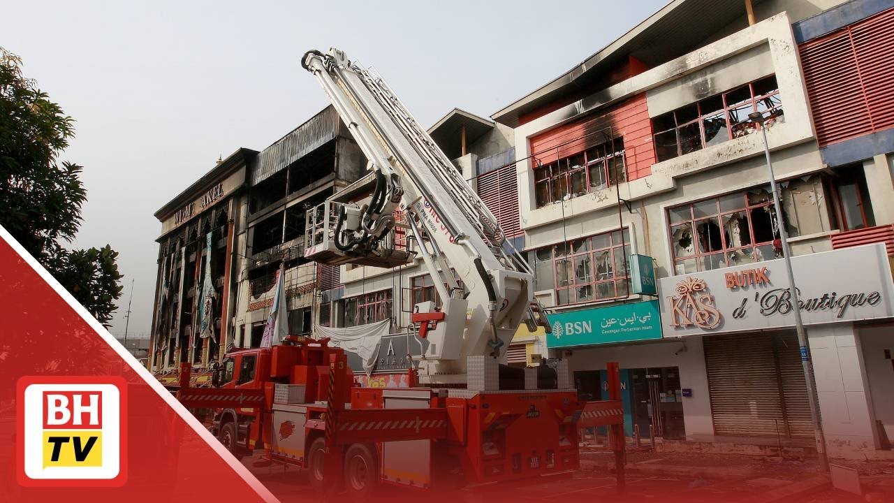 Wisma Jakel Shah Alam terbakar lagi - YouTube