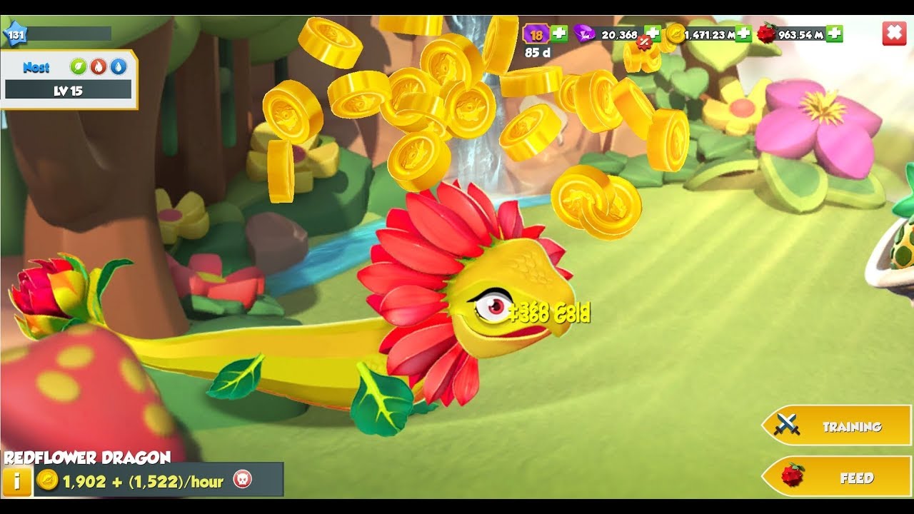 Dragon mania legends breeding a sunflower dragon - virtualloki