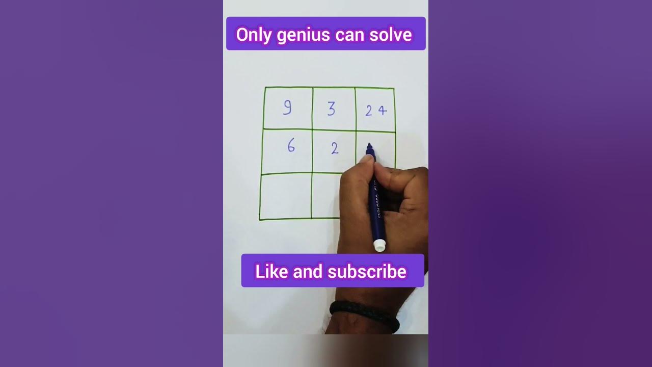 Puzzle Shorts Shortsmaths Viral Mathskills Youtubeshorts Trending Puzzle Youtube