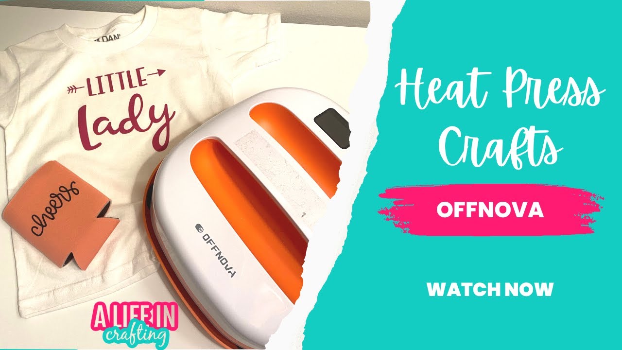 Heat Press Crafts | OffNova - YouTube
