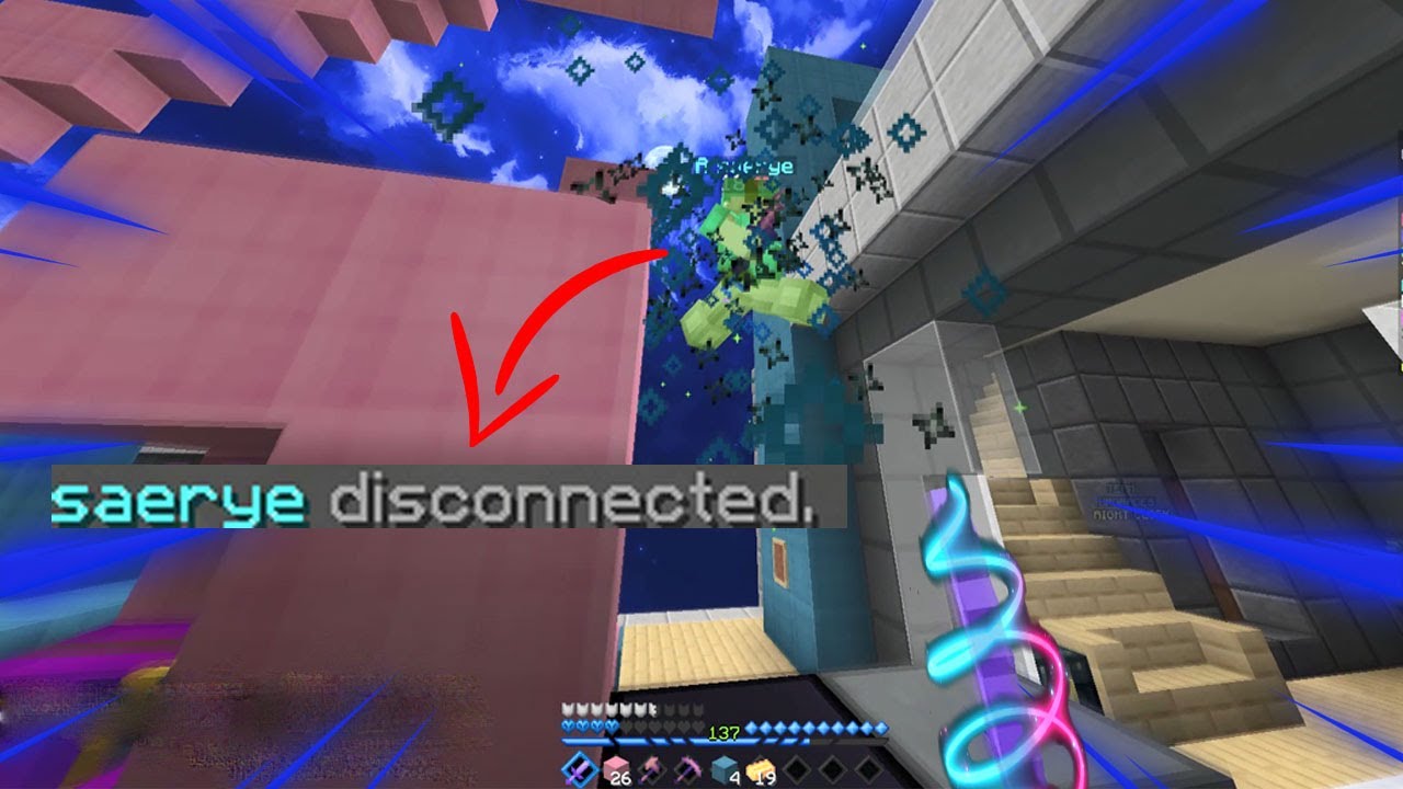 [4K 60FPS ] AQUA THOUGHT I'M A HACKER AND DISCONNECTED | PVP Montage | Hypixel BedWars - YouTube