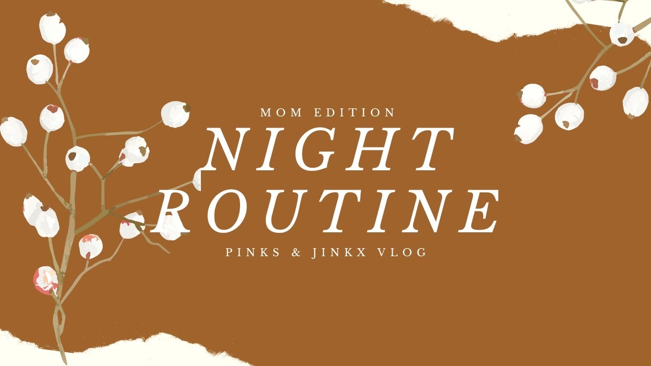 #01 Night routine | aesthetic vlog - YouTube