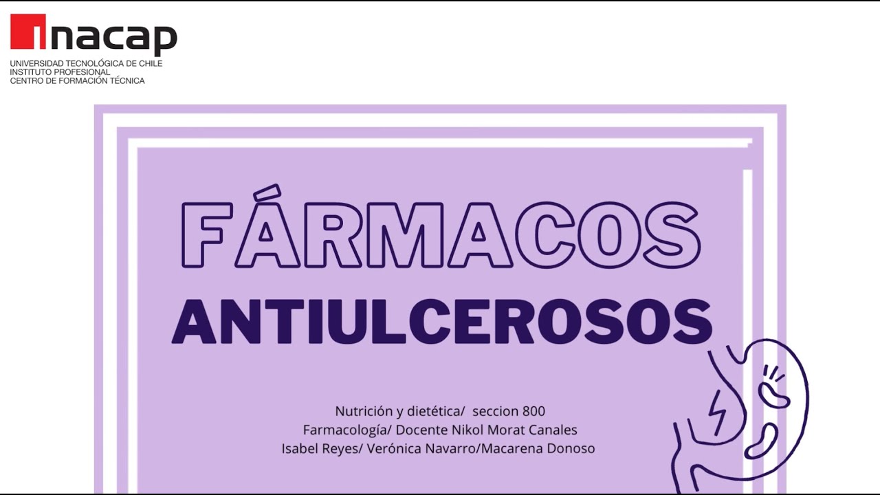 Fármacos Antiulcerosos. - YouTube