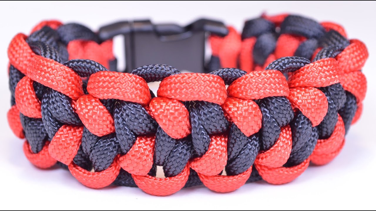Make a Paracord Survival Bracelet - The Lizard Belly - BoredParacord ...