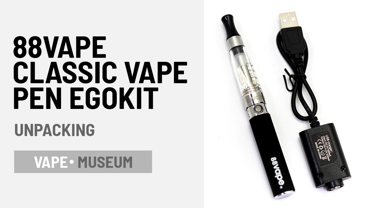 88Vape Classic Vape Pen egokit - YouTube