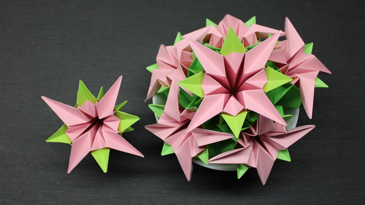 How To Fold: Flower Decorations (Reupload) - YouTube