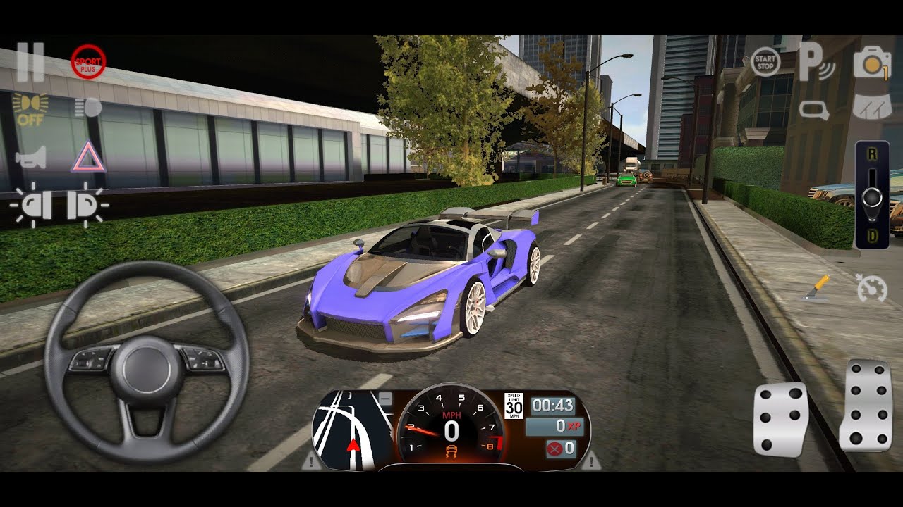 🏎️📱🎮 Drive a McLaren Senna in Driving School Simulator 2020 - Android ...