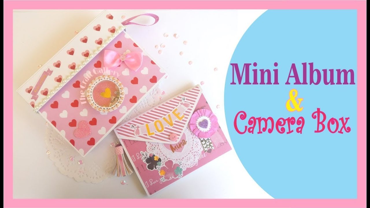 Camera Box Mini Album || for Her - YouTube