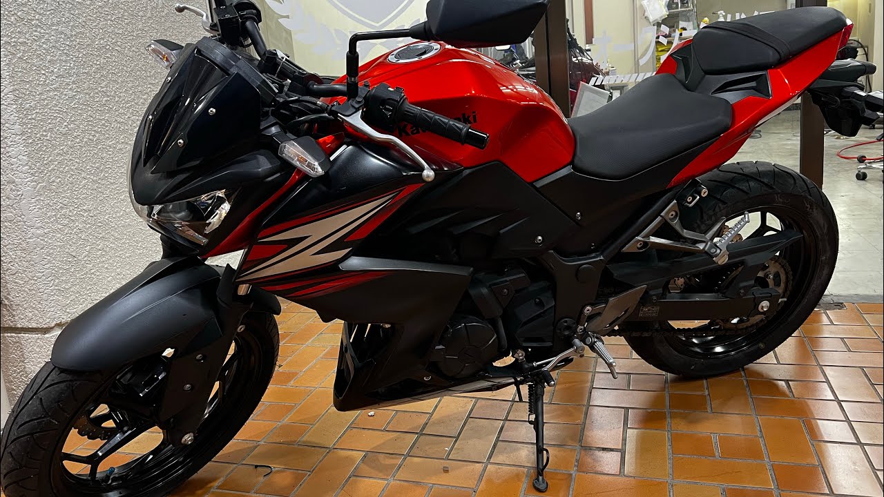 Kawasaki Z250 外装・電装・走行動画 - YouTube